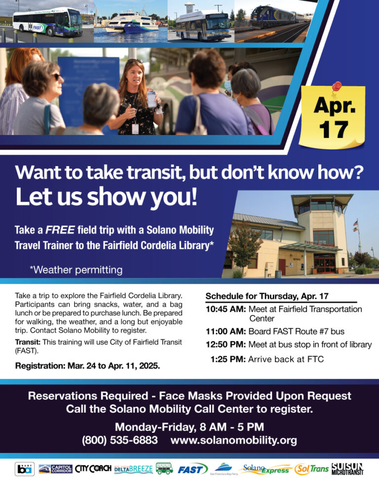 Solano Mobility | Solano Mobility Events